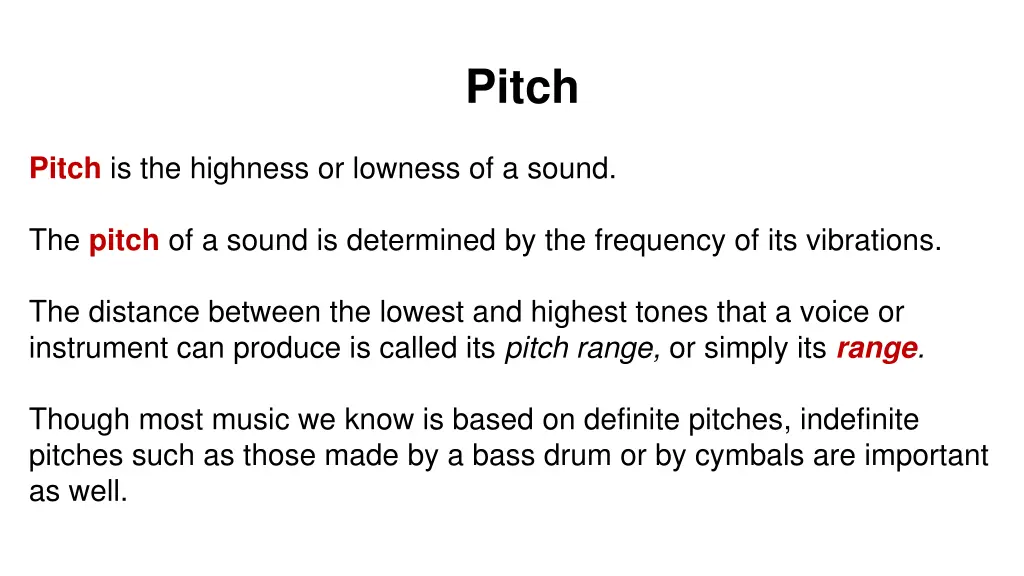 PPT - Understanding the Elements of Sound in Music PowerPoint Presentation - ID:13527676