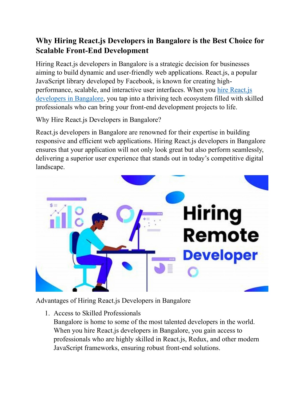 PPT - Hire react js developers in bangalore PowerPoint Presentation, free download - ID:13731378