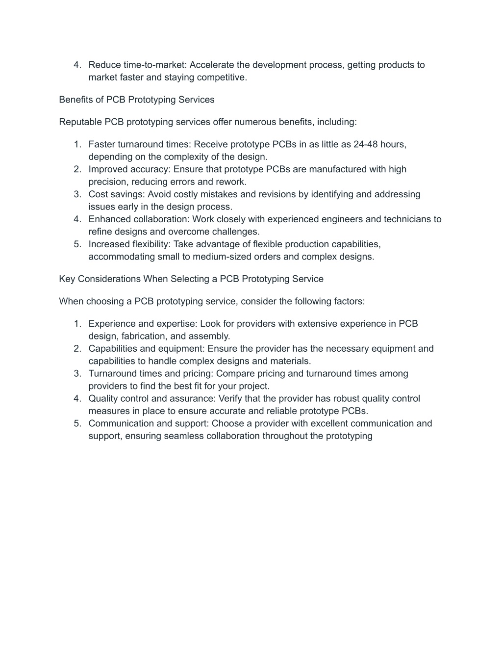 PPT - The Importance of PCB Prototyping Services_ Accelerating ... PPT - The Importance of PCB Prototyping Services_ Accelerating ...
