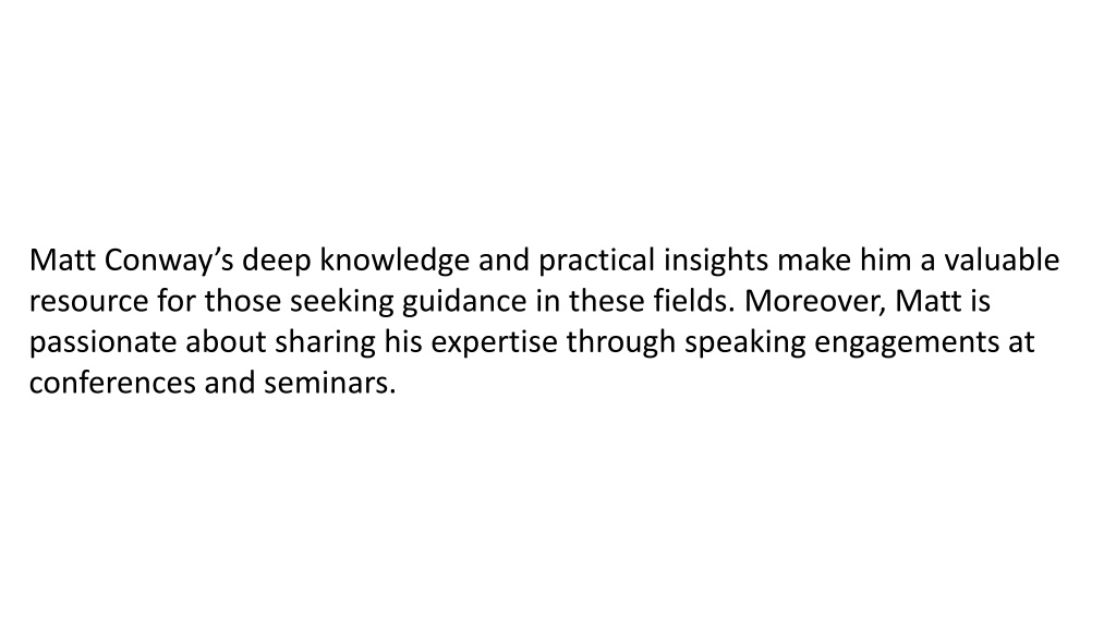 PPT - Matt Conway - A Courageous Pioneer - Louisville, Kentucky PowerPoint Presentation - ID ...