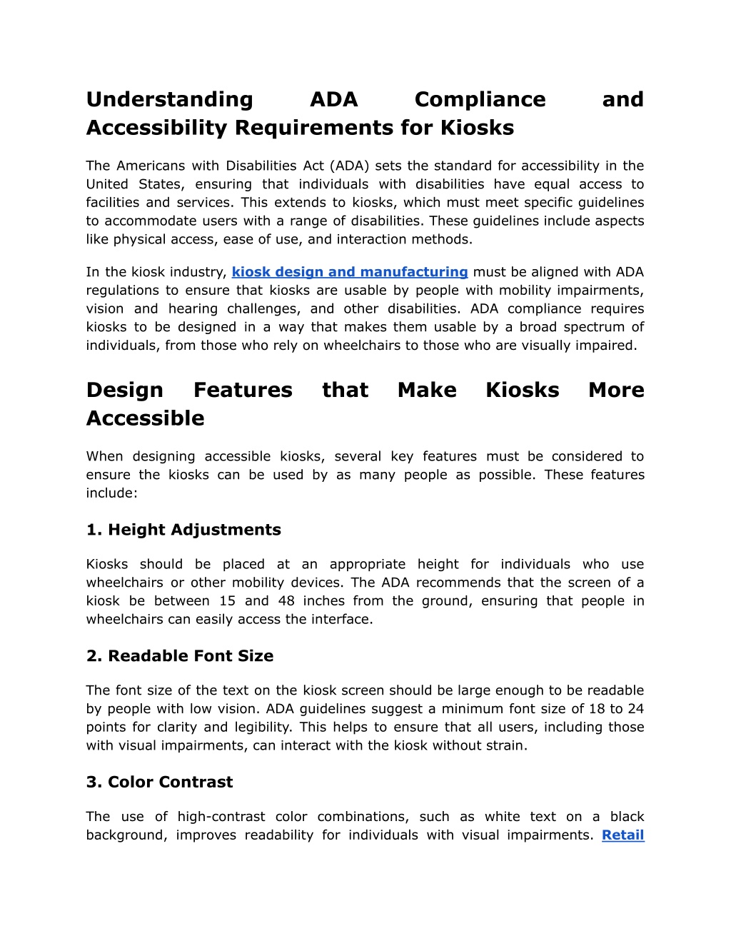 PPT - Designing Accessible Kiosks_ Best Practices for Creating ... PPT - Designing Accessible Kiosks_ Best Practices for Creating ...